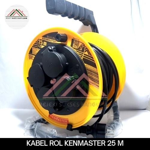 Jual Kabel Rol 25 Meter Kenmaster 4 stop kontak /Sambungan Kabel - Kota ...