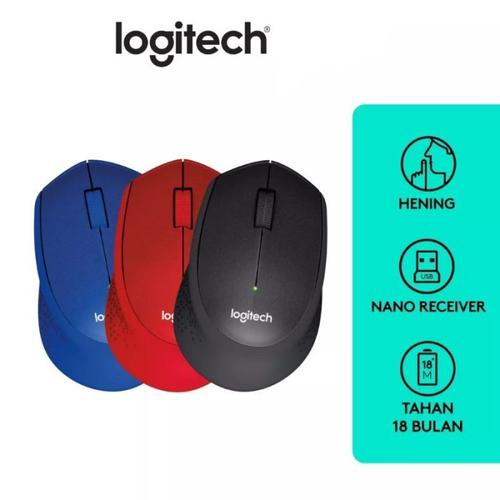 Jual MOUSE LOGITECH M331 - Wireless Silent Click - Hitam - Jakarta ...