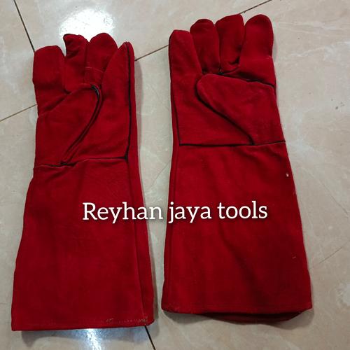 Jual Sarung tangan las 16 inch SOWA Kulit asli Safety welding glove 40 ...