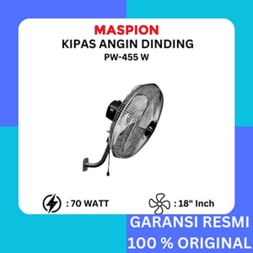Jual Maspion: Kipas Angin dinding Besi Maspion PW455 Wall Fan Power/18 ...