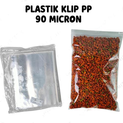 Jual Plastik Klip PP Bening Kemasan Snack/Makanan 12X20 90 Micron - 500 ...