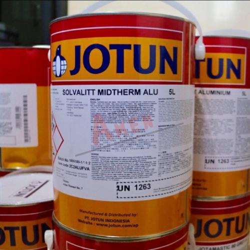 Promo JOTUN SOLVALITT MIDTHERM 5LT - RAL 6011 / CAT SILICONE ACRYLIC ...