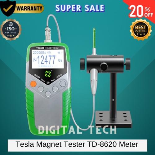 Jual Gauss Tesla Meter TD8620 Magnet Tester Gaussmeter TD-8620 ...