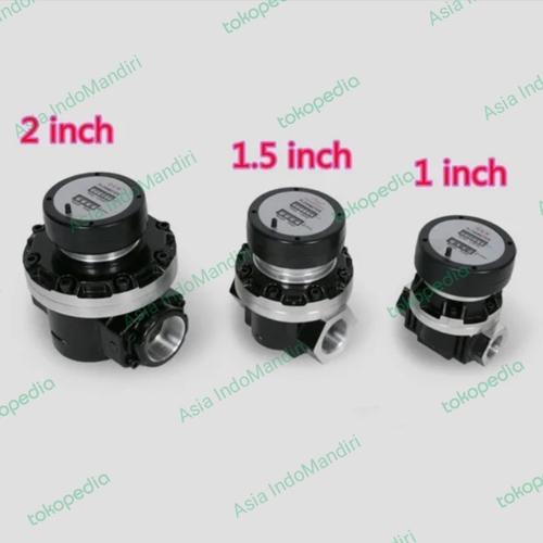 Jual Oval Gear Flow Meter OGM 2" inch Meteran Solar DN50 Analog ...