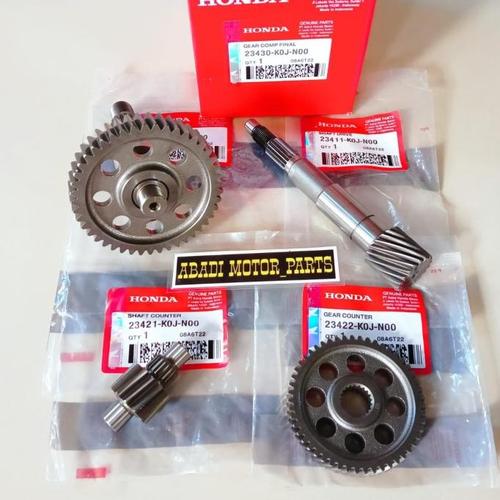Jual Gigi Rasio Set Koj Honda Beat Deluxe/Genio/Scoopy 2021-2024/Ori ...