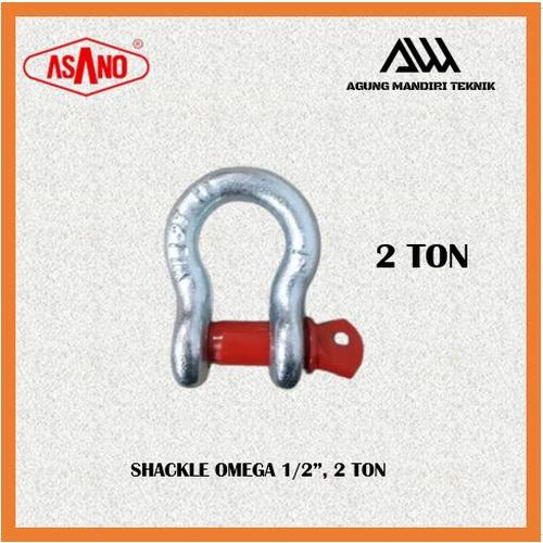 Jual Shackle Omega Segel Omega 1/2" Shacle Omega 12mm Kapasitas 2 ton ...