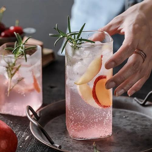 Jual Gelas Kaca Kotak Juice Aesthetic Square Glass 470ml Gelas Unik - Jakarta Barat - Kitchen ...