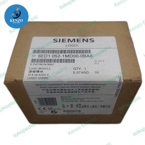 Jual Logic Module LOGO! 12/24RC 6ED1052-1MD00-0BA6 SIEMENS - Jakarta ...