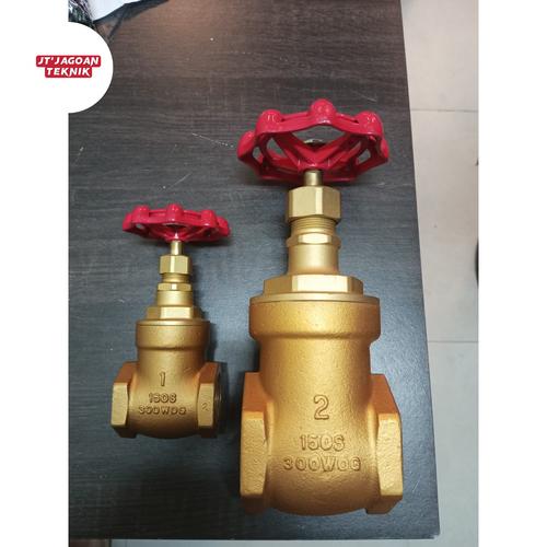 Jual Gate valve kuningan KITZ 1" class 150 drat original 300wog - Jakarta Barat - Pangkal Jaya ...