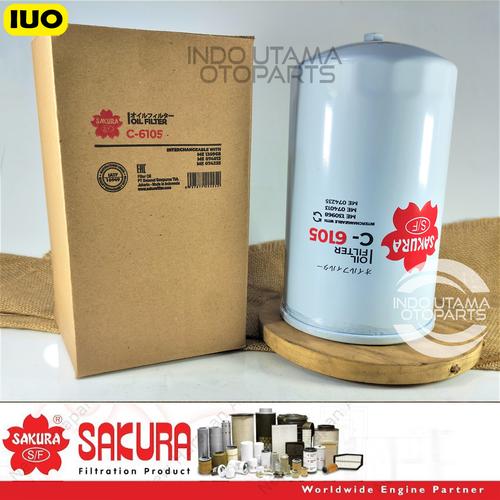 Promo Filter Oli Fuso Ganjo PS220 Fuso Truck Ps190 FM517 SAKURA C-6105 ...