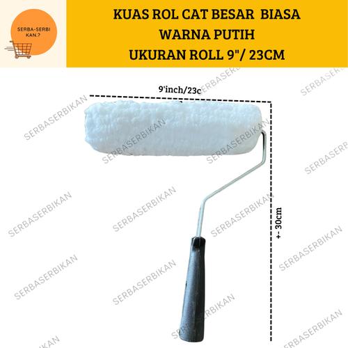 Jual ROLL CAT BESAR KUAS CAT TEMBOK PAINT ROLLER 9"inch MURAH - Kota ...