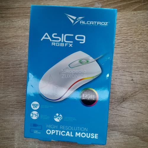 Jual Mouse ALCATROZ ASIC 9 RGB FX High Resolution Wired Original ...