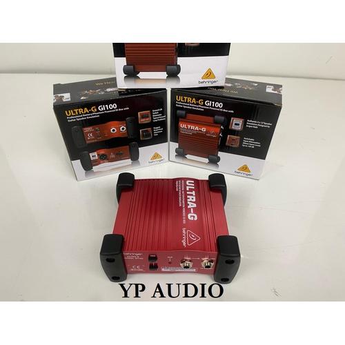 Jual BEHRINGER ULTRA GI 100 / GI100 DIRECT BOX - Jakarta Utara ...