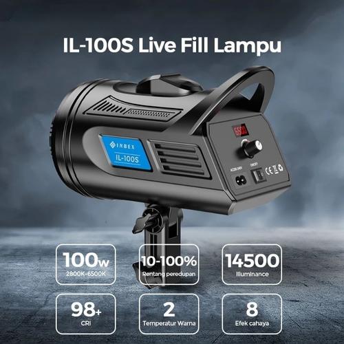 Jual INBEX IL-100S Live Fill Lampu Foto Studio Lighting LED Display ...