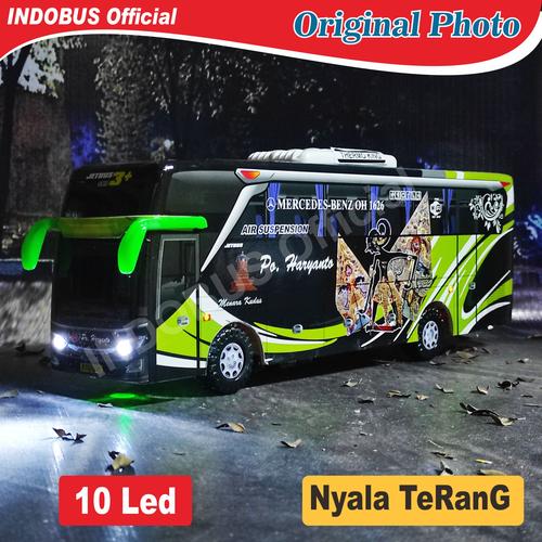 Jual Miniatur Bus Bis Haryanto Jetbus3+ Livery Wayang Gunungan - TANPA ...