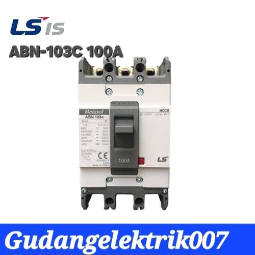 Jual BREAKER/MCCB Type ABN-103C 3P 100A - 22KA Merk LS - Kota Medan - gudangelektrik007 | Tokopedia
