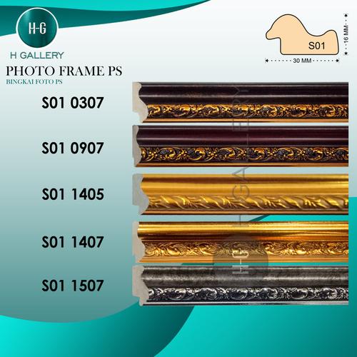 Promo [72 PC]S01-BATANGAN BINGKAI FIBER POLYSTYRENE/FRAME FOTO PS-3 ...