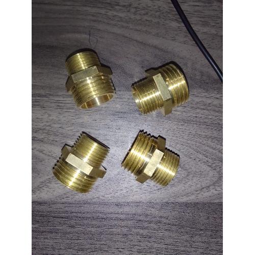 Jual TERHEMAT DOUBLE NEPPLE MALE REDUCER NIPPLE REDUCER 1/2 x 3/8 INCH ...