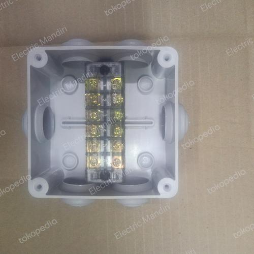 Jual DURADUS 100x100 50mm Junction Box +terminal 6pull 25A - Jakarta ...