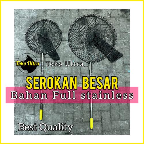 Jual SEROKAN IKAN BESAR / SEROKAN STAINLES / SESER IKAN / SEROKAN ...
