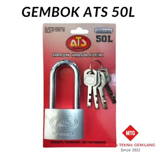 Jual KUNCI GEMBOK ATS 50 MM PANJANG / GEMBOK ATS LEHER PANJANG - Kota ...