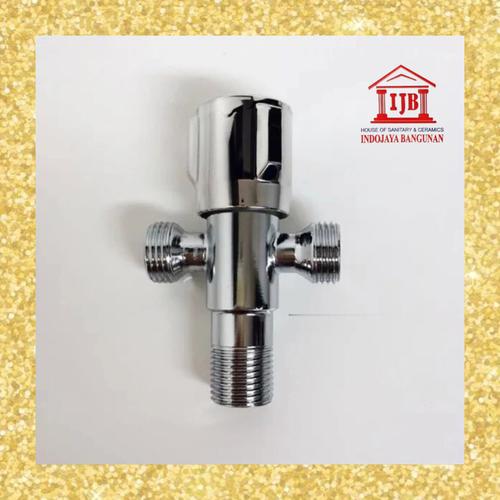 Jual Stop Kran T 3 Cabang 1/2 0.5 Inchi - Kota Bandung - INDOJAYA ...