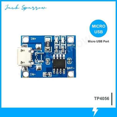Jual Kit Modul TP4056 Charger Baterai 18650 batre li ion baterai hp ...