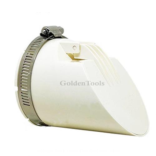 Promo backflow valve pvc putih tebal 2.5" 3" 4' 5"inch Saringan Buka ...