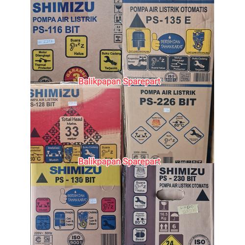 Jual Pompa Air Shimizu 125w 200w 125 200 watt PS 116 128 130 135 226 230 - PS-130 BIT - Kota ...