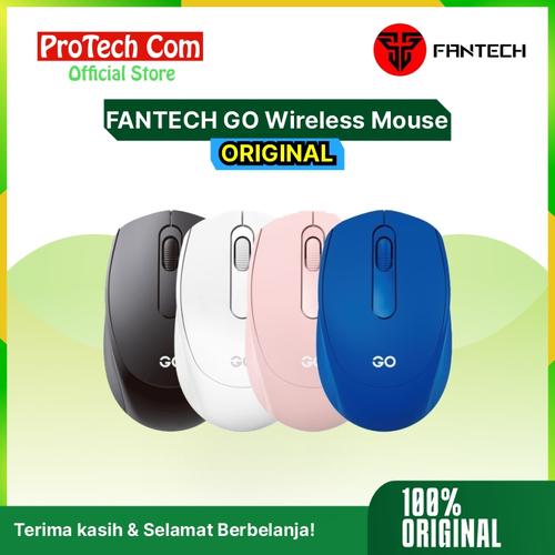 Promo FANTECH GO Wireless Mouse High Performance 1600 DPI W603 - Hitam ...