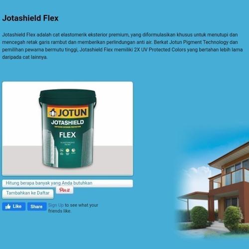 Jual Cat Tembok Jotun Jotashield Flex 6235 Voss 2,5Ltr - Kota Bandung ...