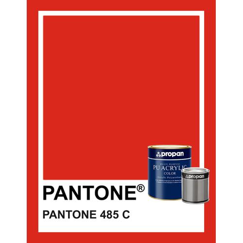 Jual CAT PROPAN PU ACRYLIC - PANTONE 485 C - 25 LITER, SATIN - Jakarta ...