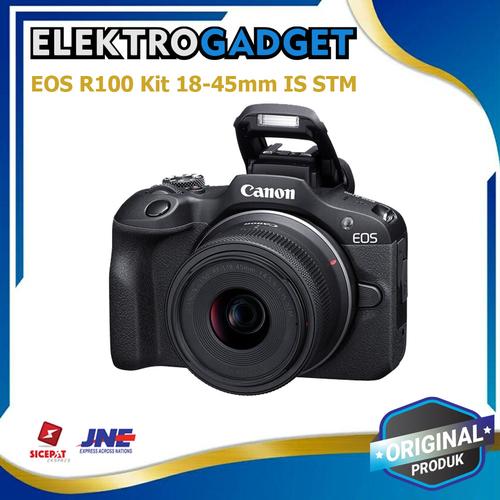 Jual Canon EOS R100 Kit 18-45mm IS STM RESMI - BODY ONLY - Jakarta ...
