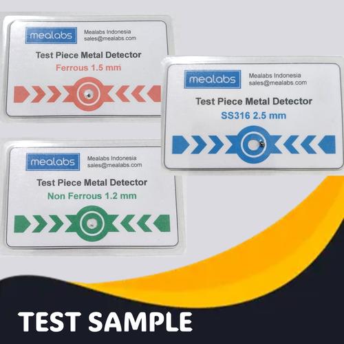 Jual Jual Test Piece Metal Detector / Kalibrator / Test Sample / X-Ray ...