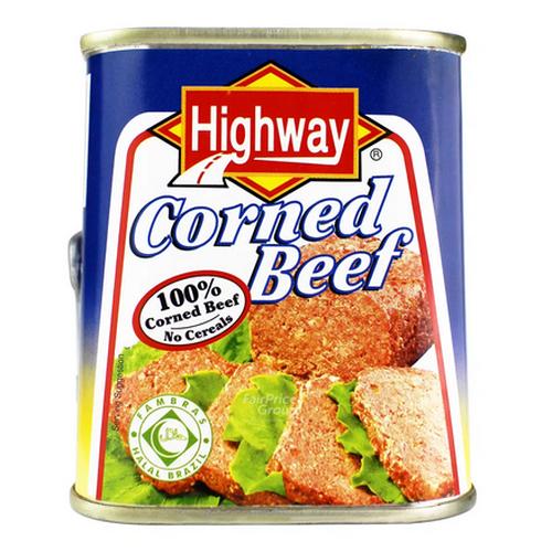 Jual Highway Corned Beef Brazil 340g - Daging Kaleng - Kota Tanjung ...