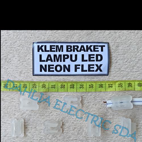 Jual KLEM BRAKET LAMPU LED NEON FLEX DAN LED STRIP - Kab. Sidoarjo ...