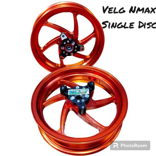 Jual VELG DELKEVIC YAMAHA NMAX 155 OLD 2018 SIX STAR CNC SINGLE DAN ...