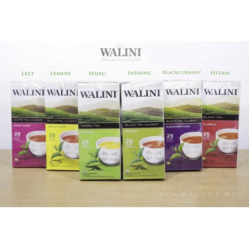 Jual Teh Walini 25s I Jasmine, Blackcurrant, Leci, Lemon, Black+ ...