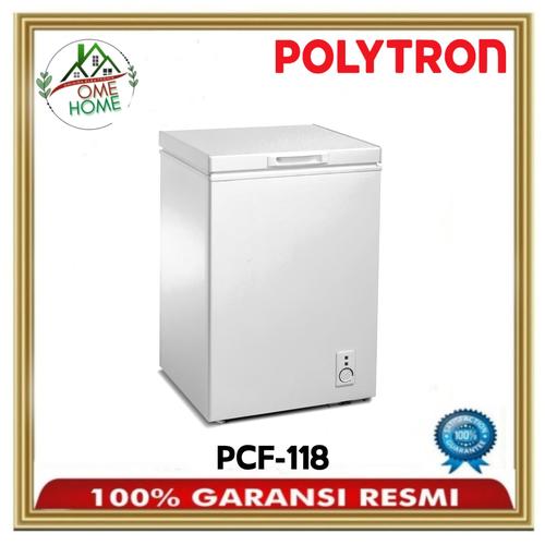 Jual Chest Freezer Polytron 100 Liter PCF118 Cooler Box 100L PCF 118 ...
