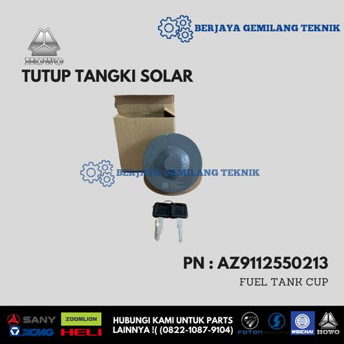 Jual AZ9112550213 Tutup Tangki Solar Fuel Tank Cap HOWO SINOTRUK - Kab ...
