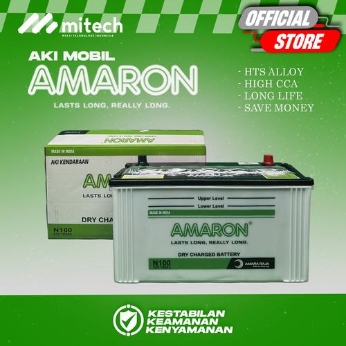 Promo Aki Amaron N100 / 95E41R Aki Basah 12V / 100Ah aki mobil - CARGO ...