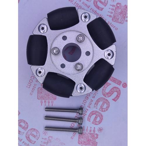 Jual omni wheel roda omniwheel 60mm 14145 3kg rubber roller aluminum ...