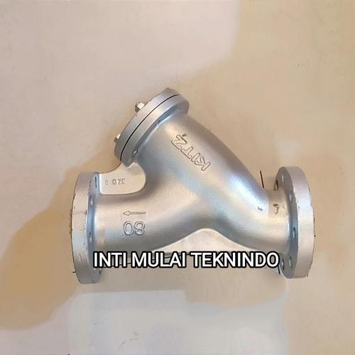 Jual Y-STRAINER 3 INCH 3" CAST IRON 10K DN80 FLANGE Y STRAINER KITZ 10K ...