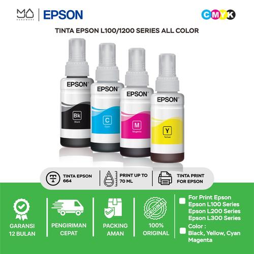 Jual Tinta Epson L100/L200 Original Garansi Resmi - black - Kota Madiun ...