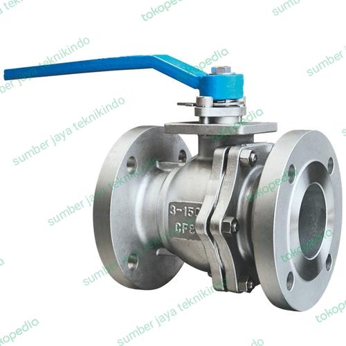 Jual Ball valve ansi 150 CF8 ss304 flange 8"inch - Jakarta Barat ...