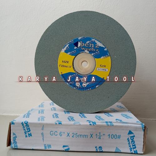 Jual batu gerinda duduk 6 inch grit 100 BENZ batu gerinda asah poles GC ...