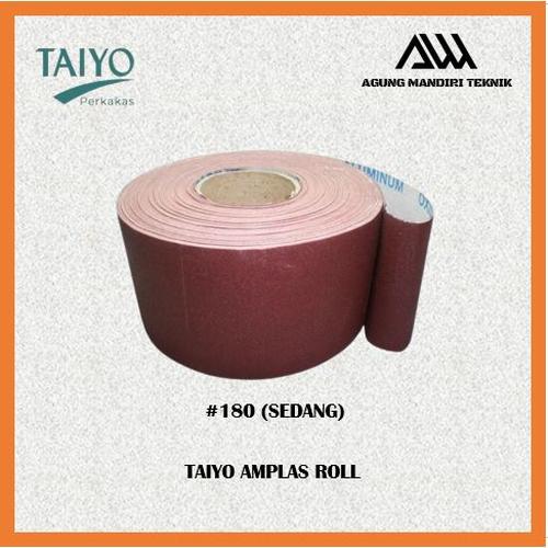 Jual Amplas roll Grit 180 Amplas Meteran #180 Amplas Kasar Grit 180 ...