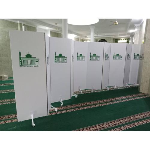 Jual Partisi Custom Logo Masjid, Mushola atau Kantor -Panel 160x60cm ...