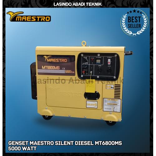 Jual GENSET MAESTRO SILENT DIESEL MT6800MS MT 6800 MS 5000 WATT SOLAR ...