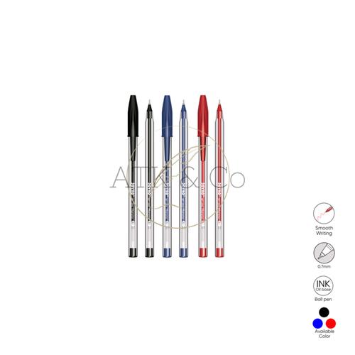 Jual Pulpen Pena Joyko Haruto 0.7mm BP-345 Bolpen Ball Pen Hitam Biru ...
